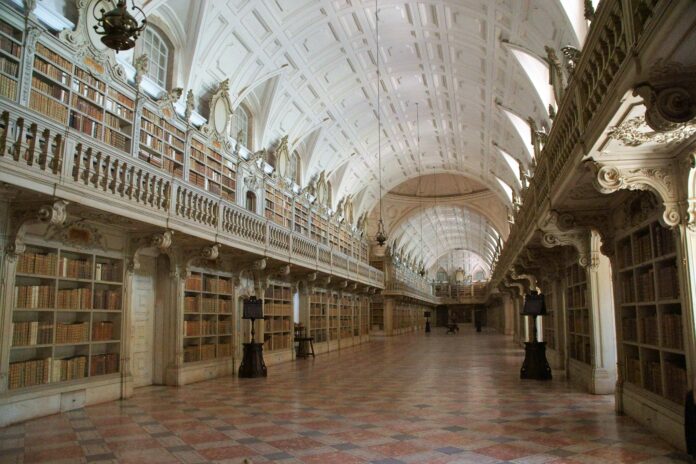 The Joanina Library - The Famous Baroque Library in Coimbra - Portugal.com