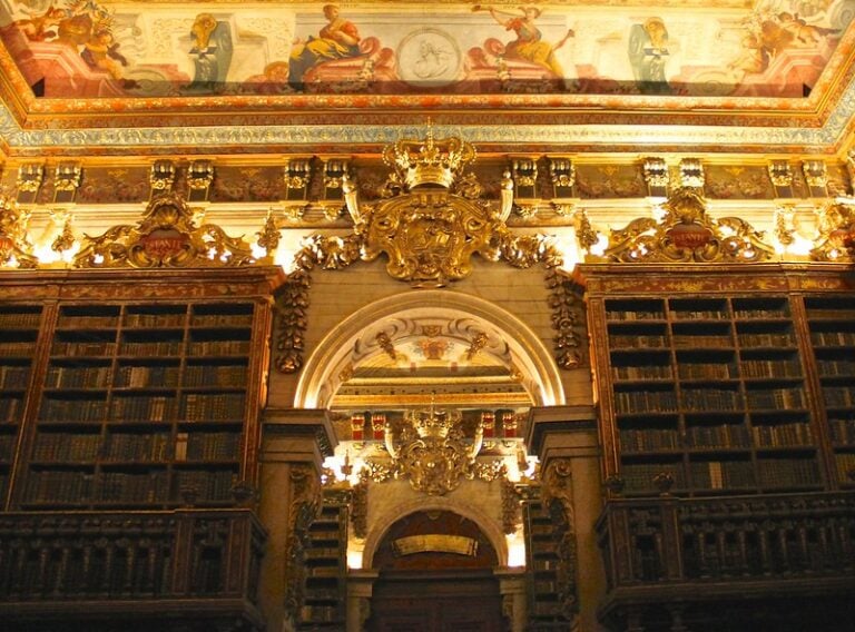 Biblioteca Joanina – The Oldest Library in Portugal - Portugal.com
