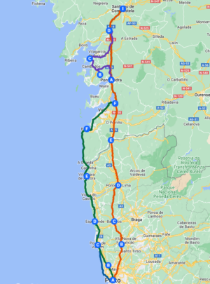 Guide to the Camino Portugues - The Portuguese Way to Santiago de ...